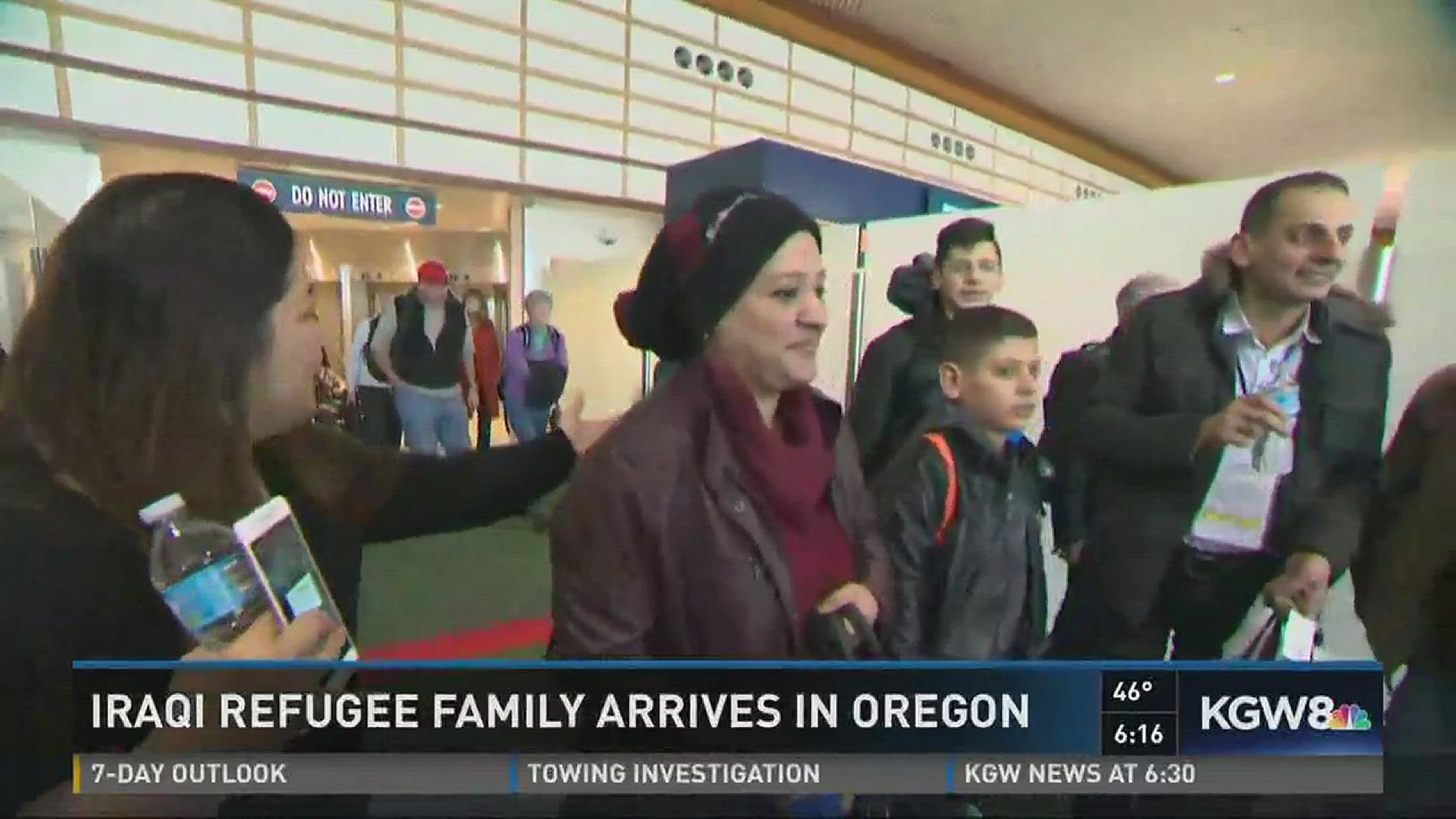 After 3 years, Iraqi refugee family arrives in Portland | kgw.com