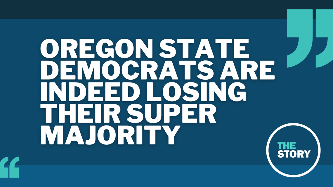 Supermajority slips away from Democrats in the Oregon legislature | kgw.com