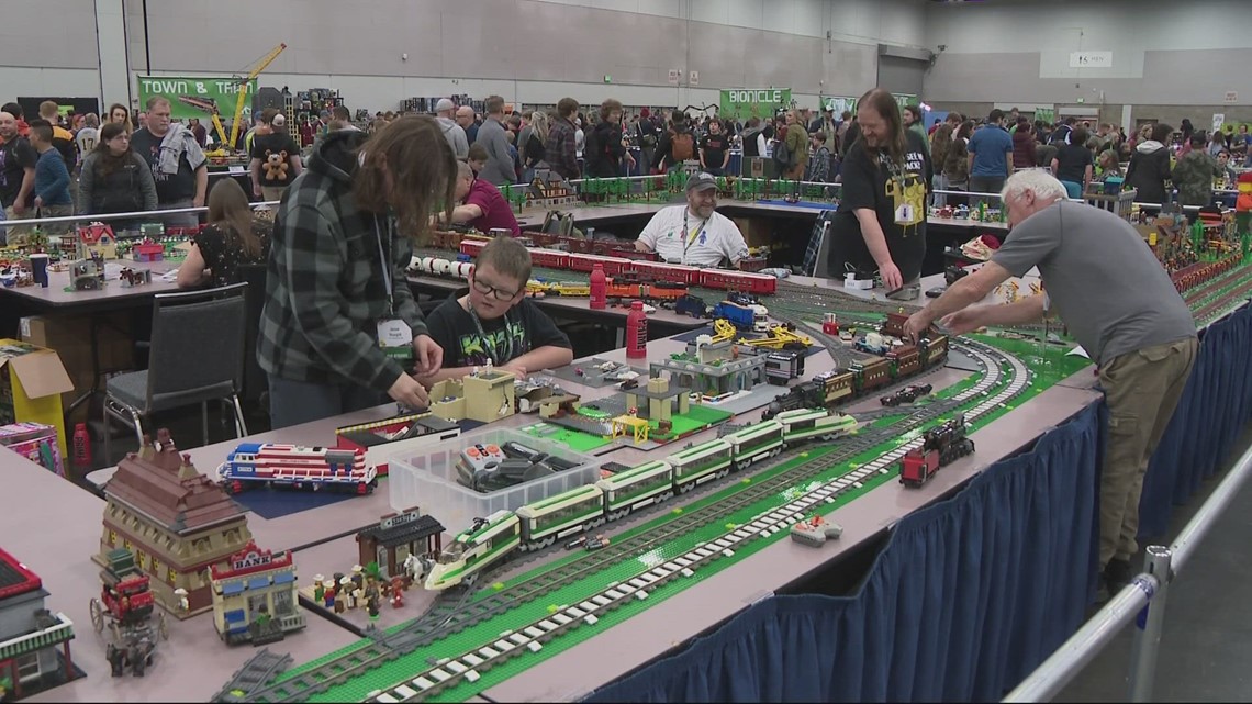 Lego enthusiasts of all ages show off their skills at Oregon Convention ...