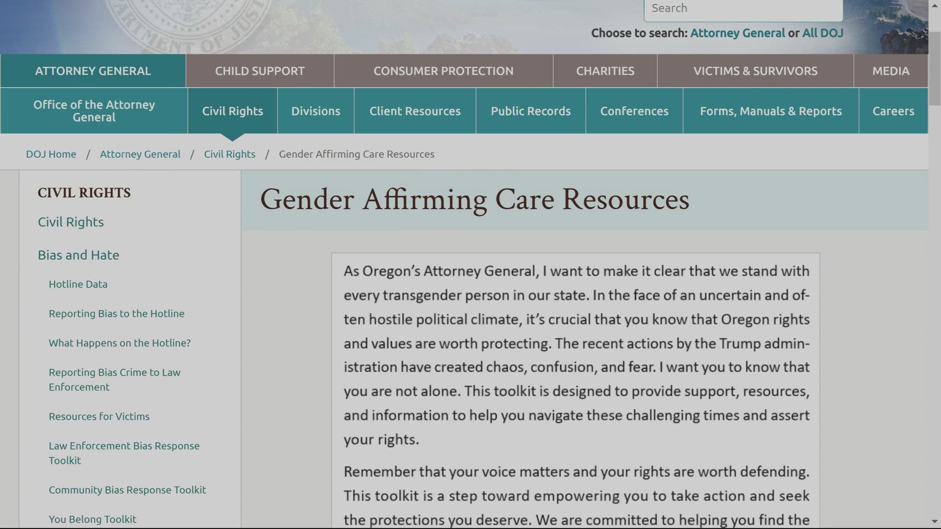 Oregon expands resources to gender-affirming care amid Trump executive orders | kgw.com