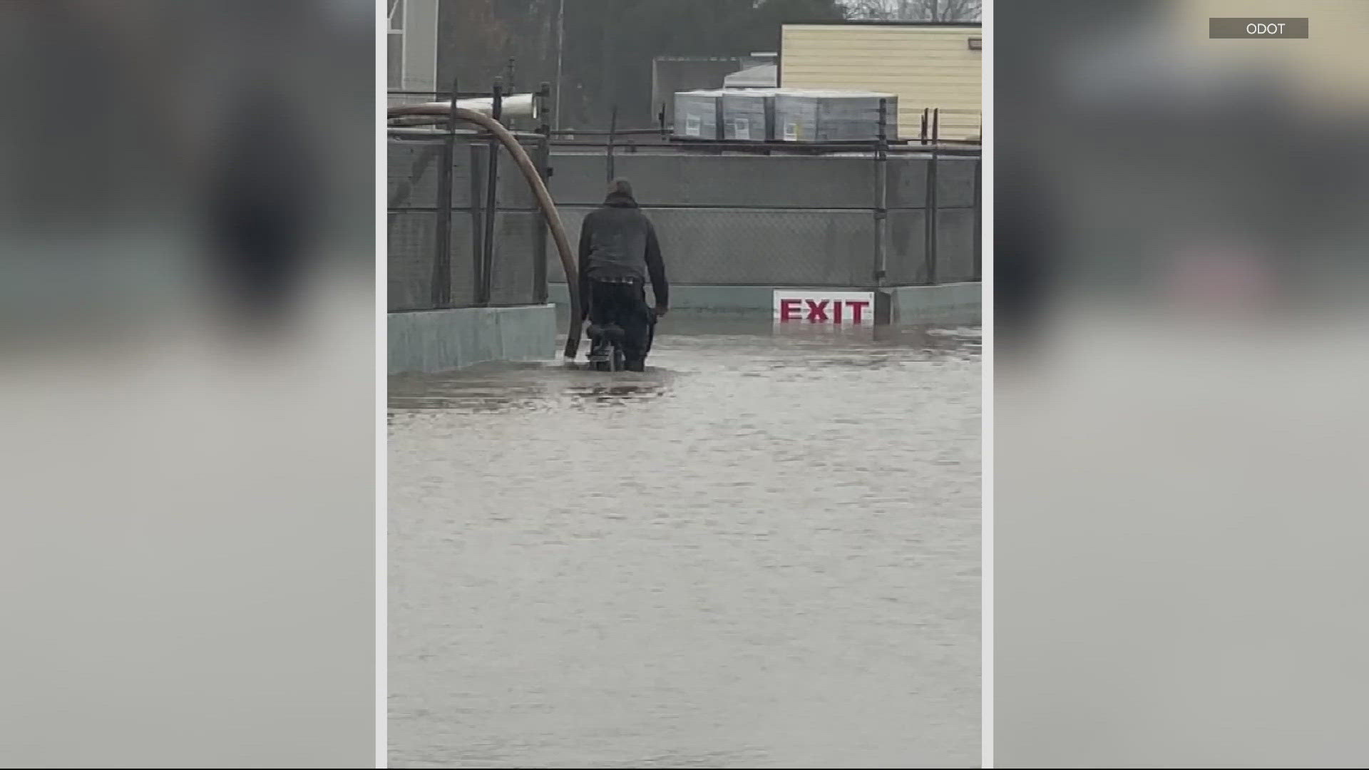 Coastal Oregon hit hard by flooding with parts of Tillamook almost ...