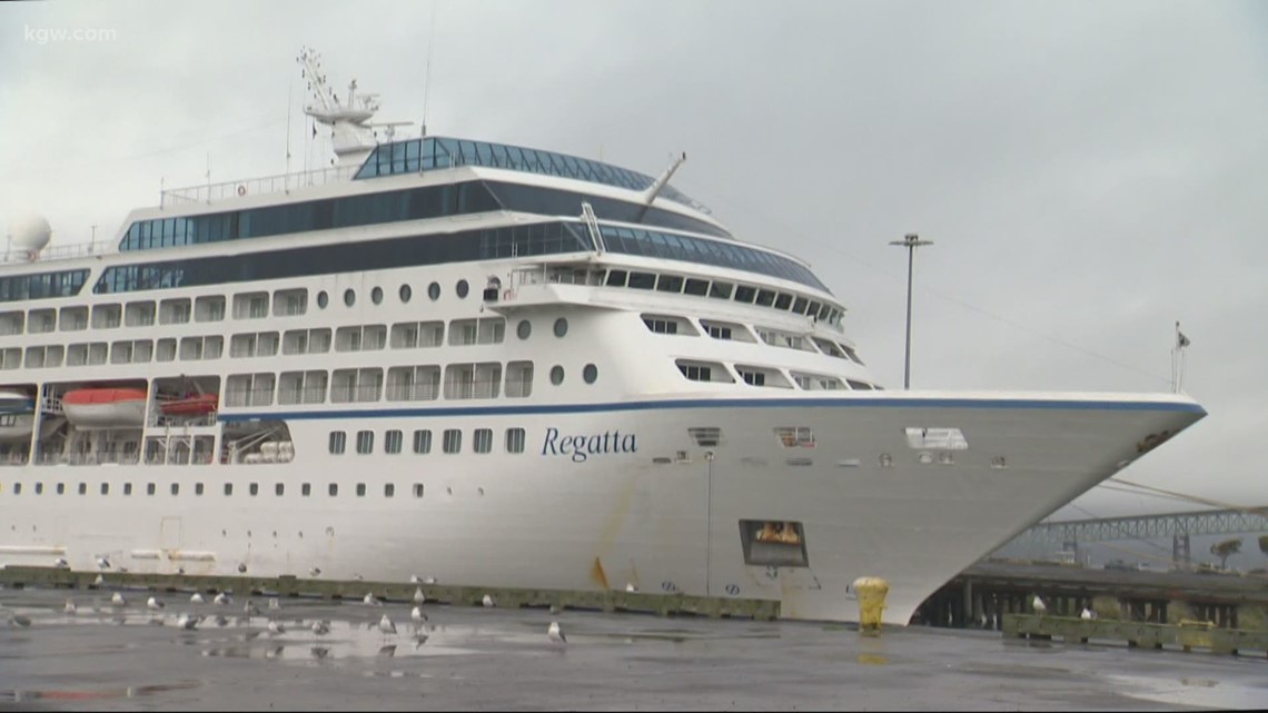 Crew-only ship docked in Astoria until April 2021 | kgw.com