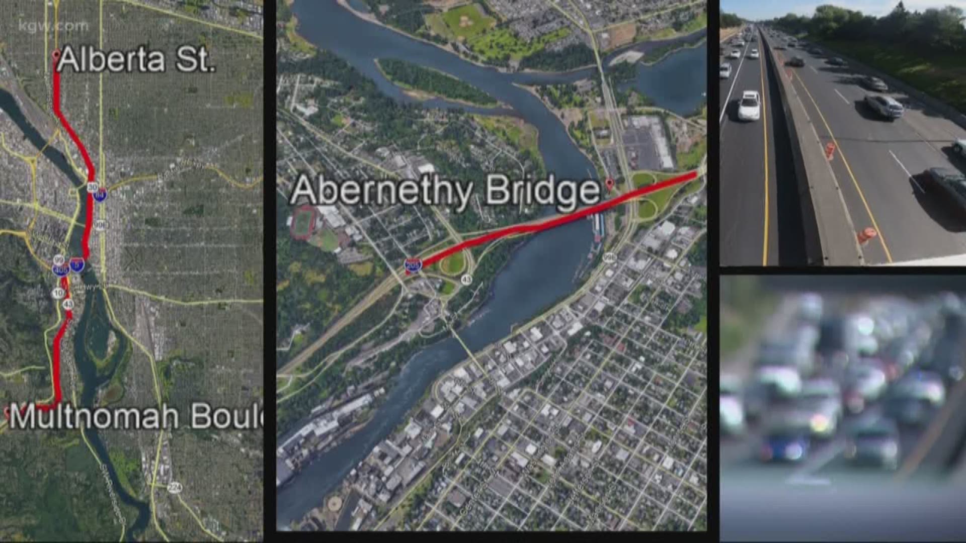 ODOT continues plan to add tolls to Portland-area freeways | kgw.com
