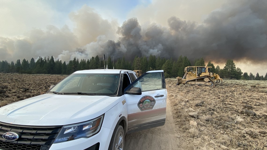 Bootleg Fire in Klamath County, Oregon grows to 38,892 acres | kgw.com