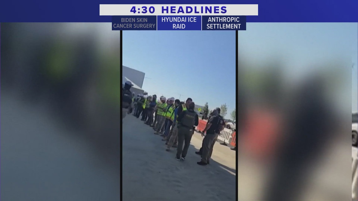 475 people arrested in ICE raid at Georgia Hyundai facility | kgw.com