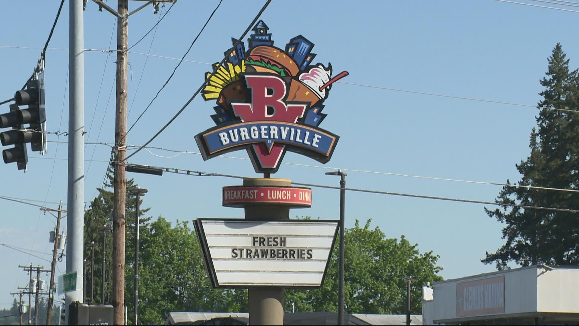 Burgerville begins reopening its dining rooms | kgw.com