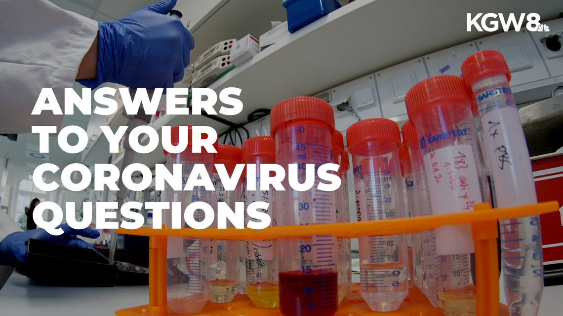 Answering your coronavirus questions | kgw.com
