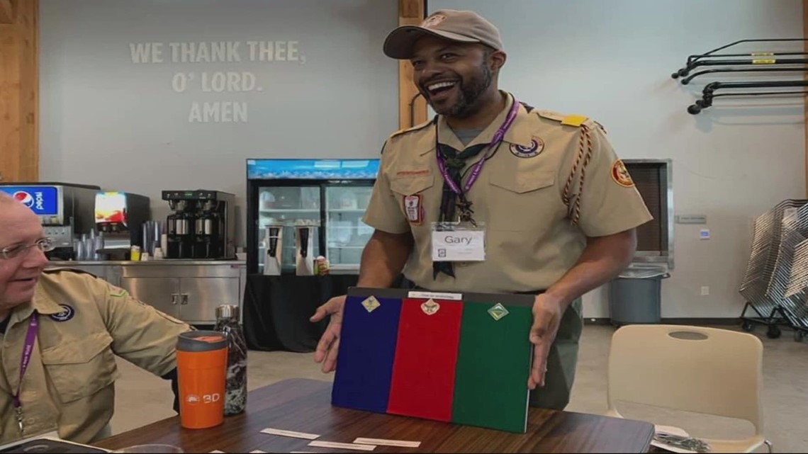 Boy Scouts of America appoints first Black, gay scout executive | kgw.com