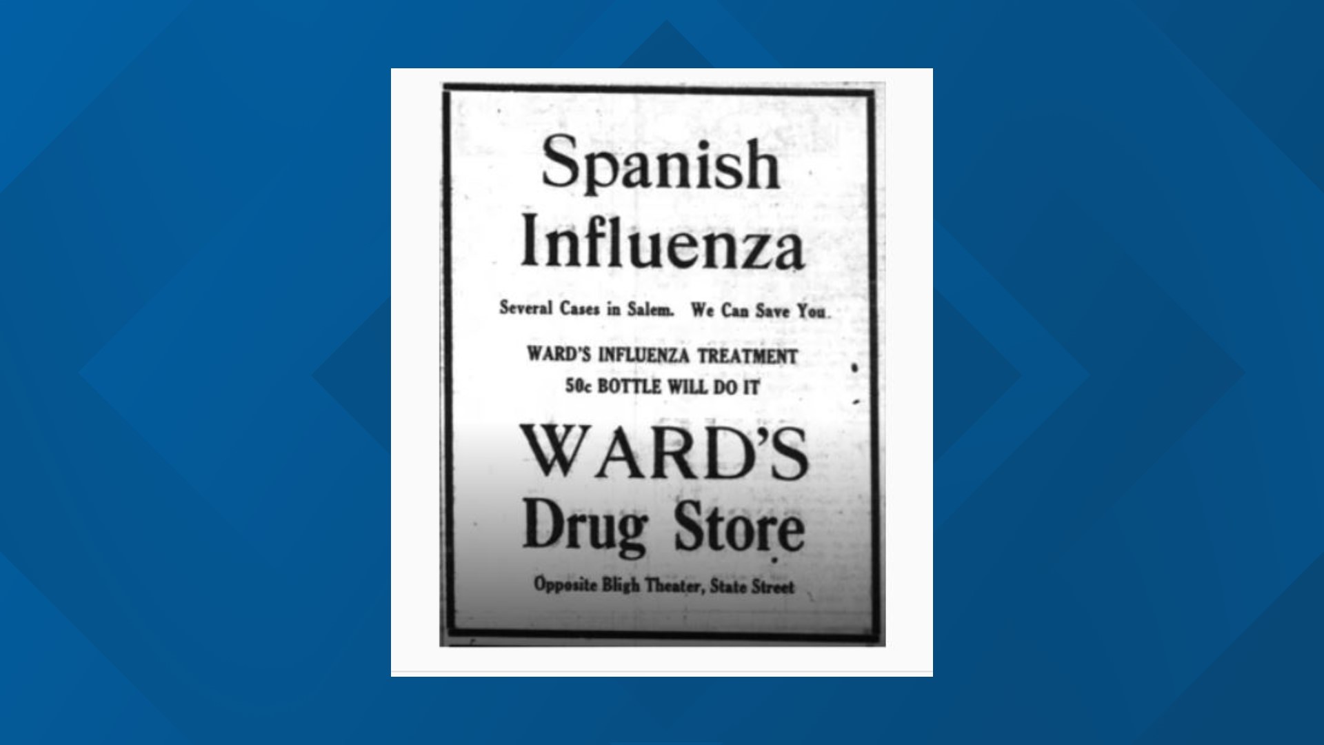 Comparing 1918 Spanish flu to coronavirus in Oregon | kgw.com