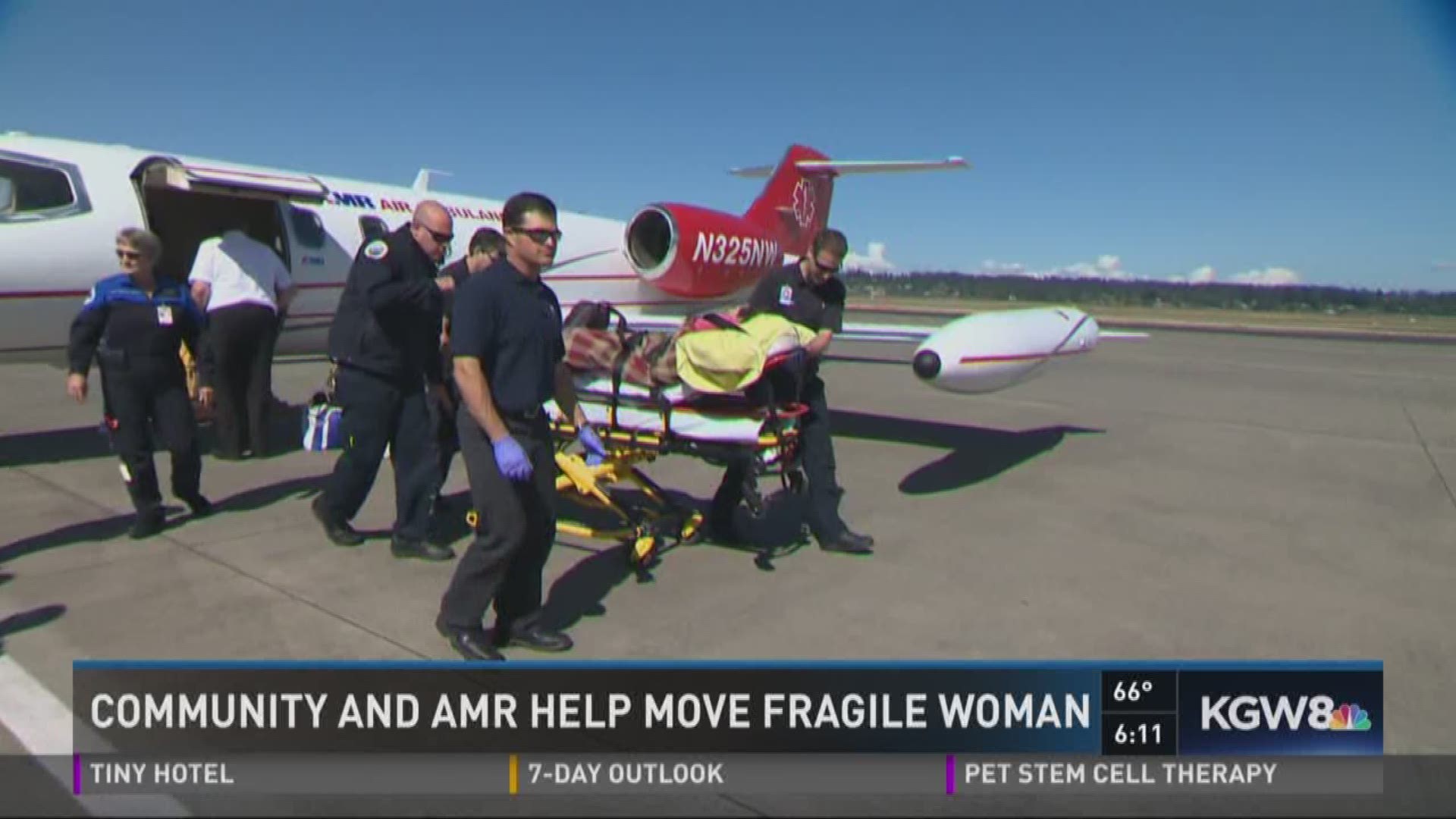 Mom, medically fragile daughter reunited with family in Portland | kgw.com