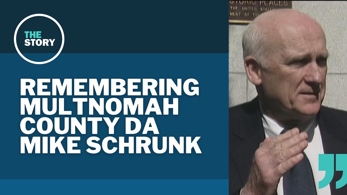 Remembering Mike Schrunk, Multnomah County’s longest-serving DA | kgw.com