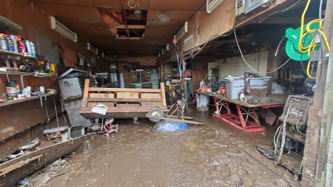 Damage in Pendleton, Oregon from flooding | kgw.com