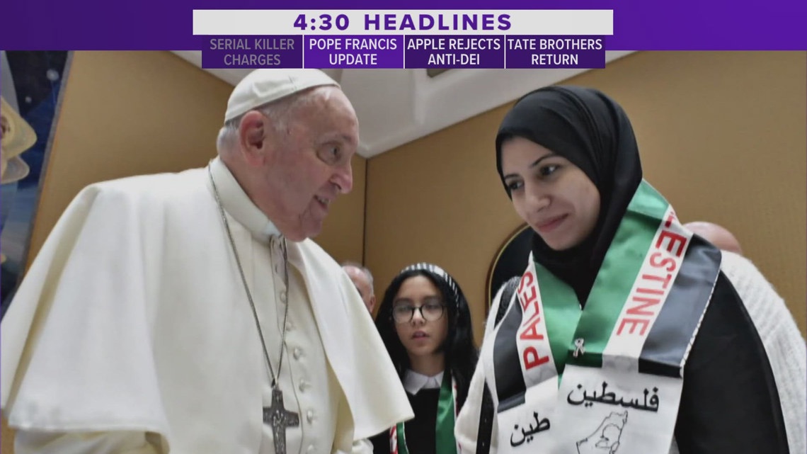 Pope Francis health update: Pope working from hospital room after ...