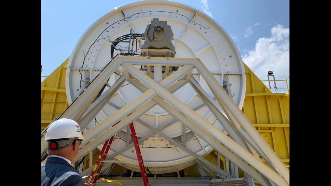 Massive wave energy buoy nearing completion in Portland | kgw.com