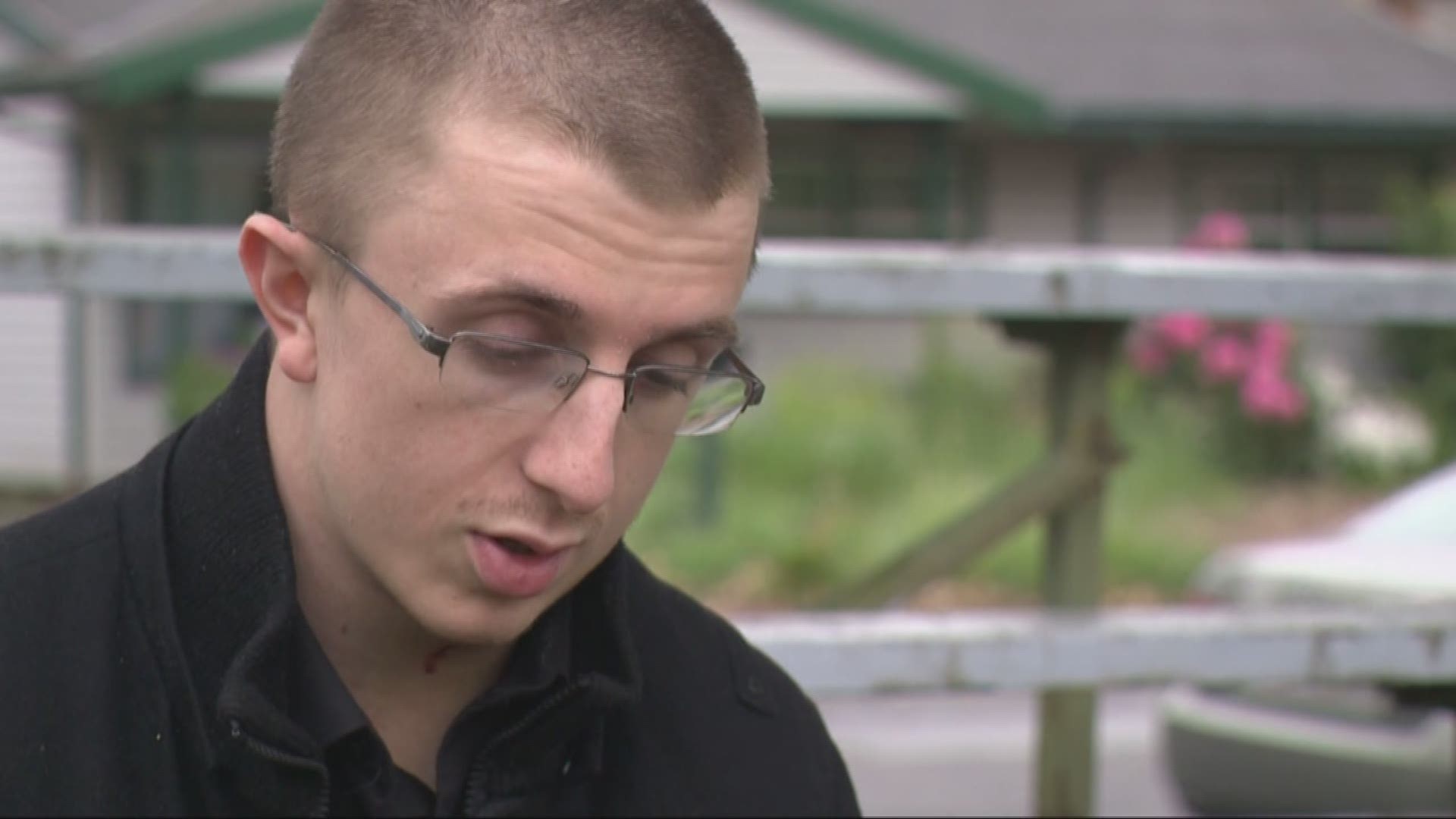 Stabbing victim Micah Fletcher: 'I'm just trying to heal and recover ...