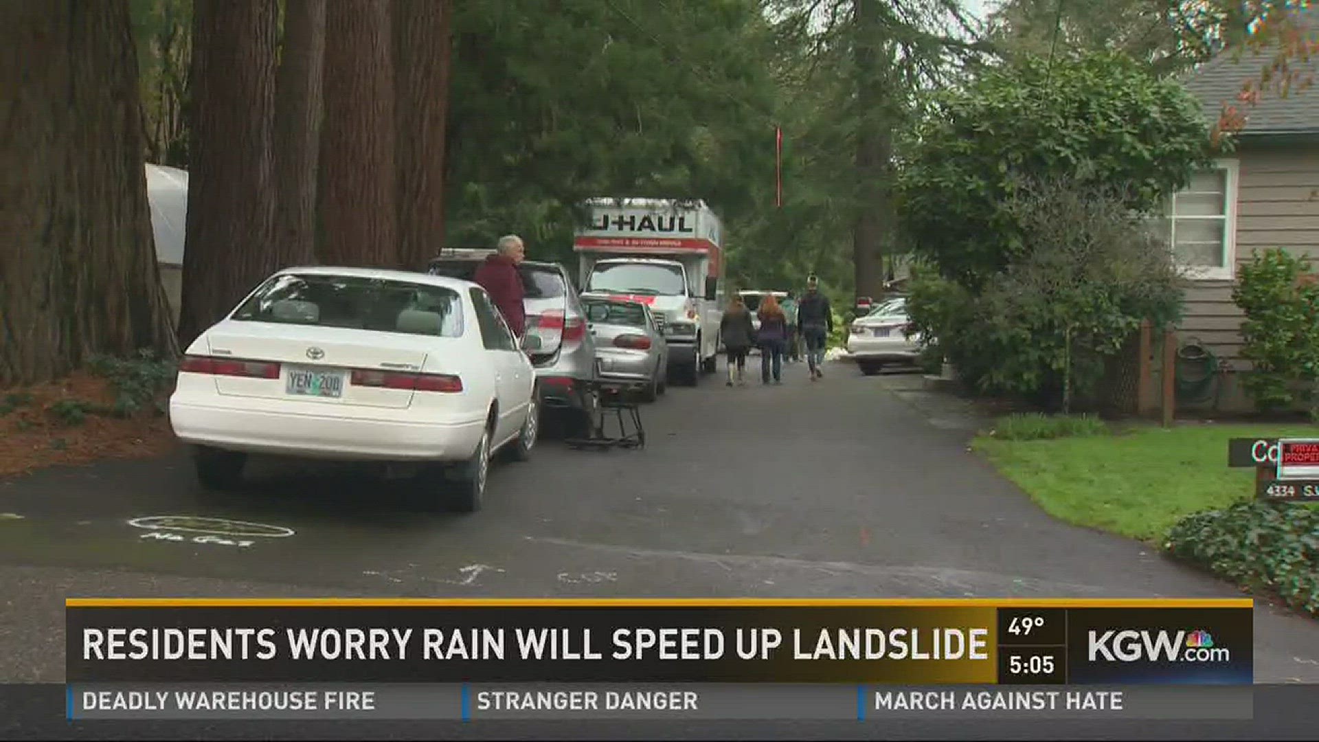 Landslide leads to evacuation of Southwest Portland apartment complex ...