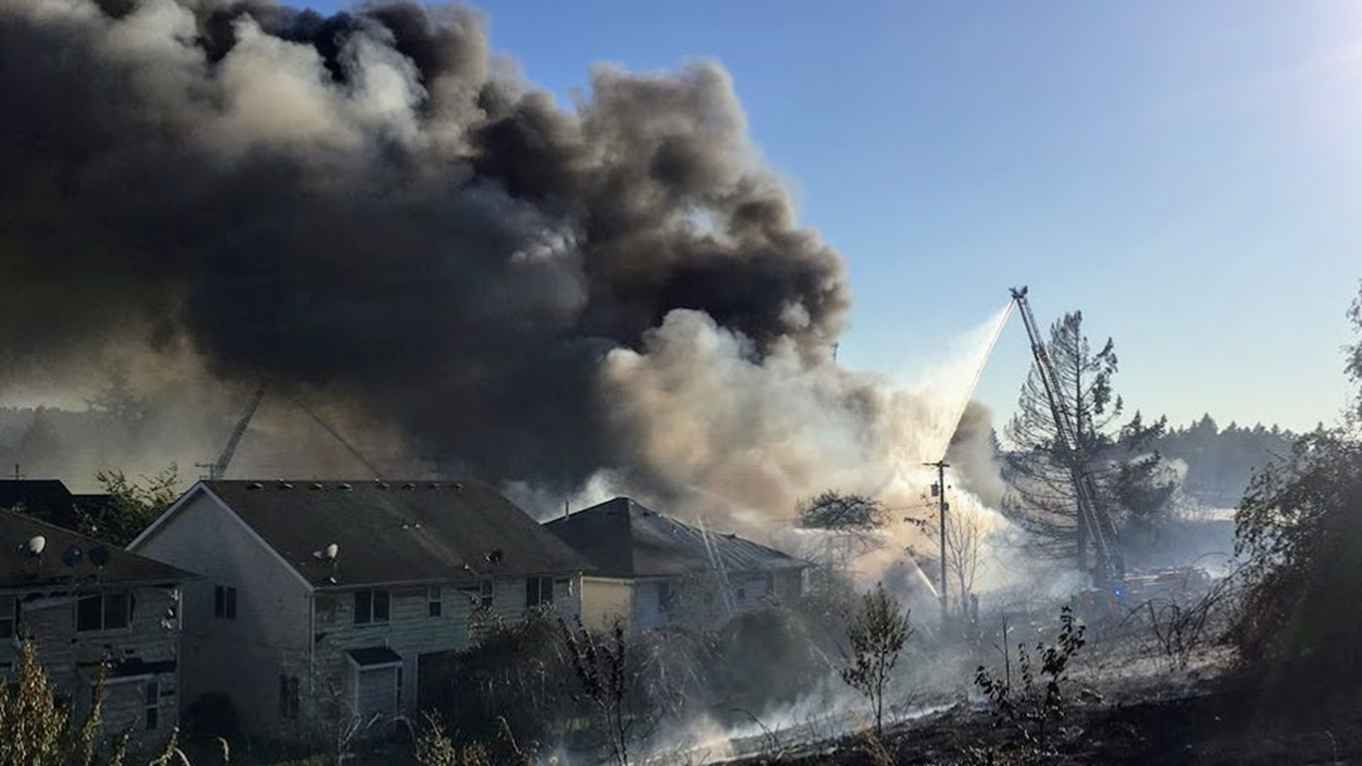 Your Pics: Fire and smoke in NE Portland | kgw.com