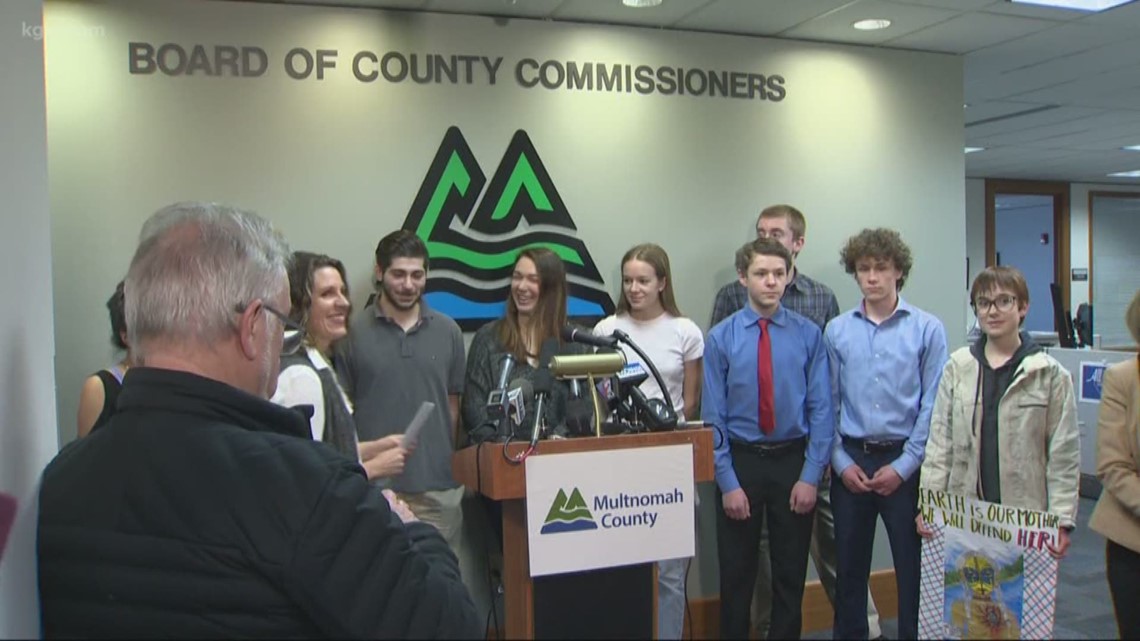 Multnomah County joins climate change case | kgw.com