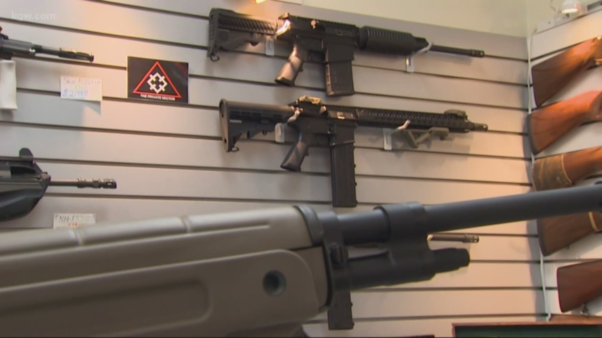 Oregon group works to ban assault weapons | kgw.com
