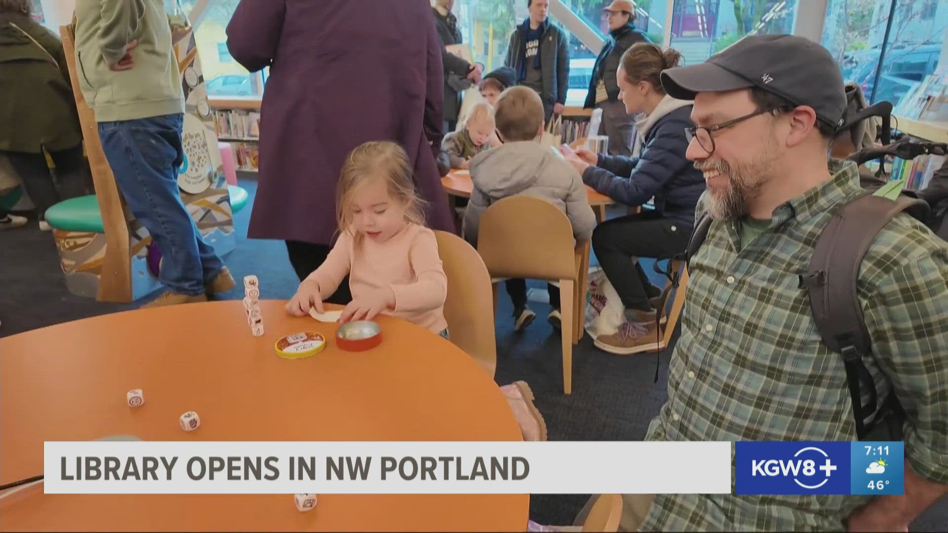 New library opens in Northwest Portland | kgw.com