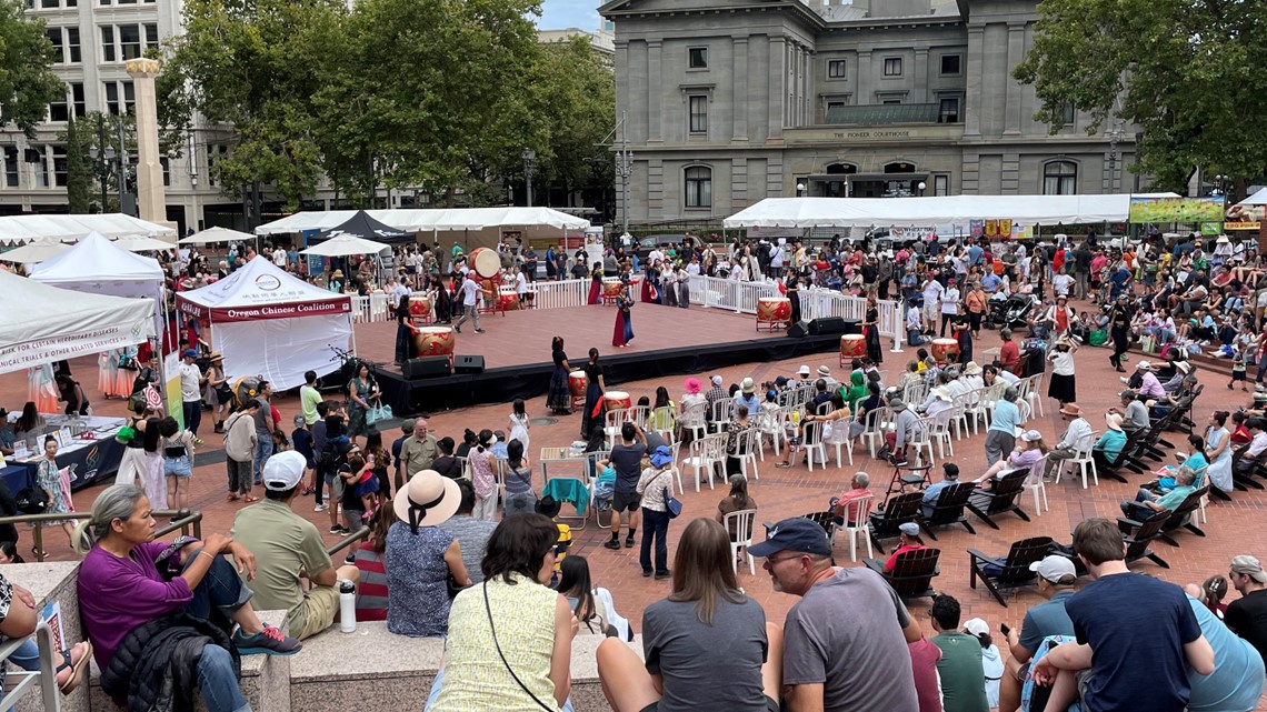 Portland community show support at Chinese Festival | kgw.com
