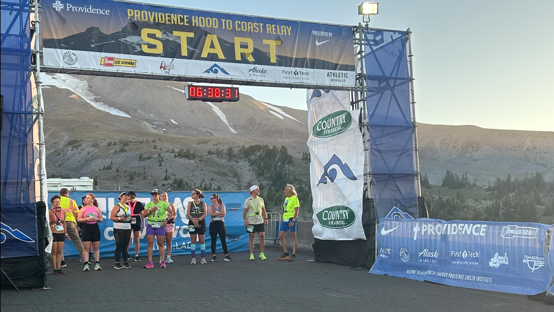 Runners take off for Hood to Coast relay | kgw.com