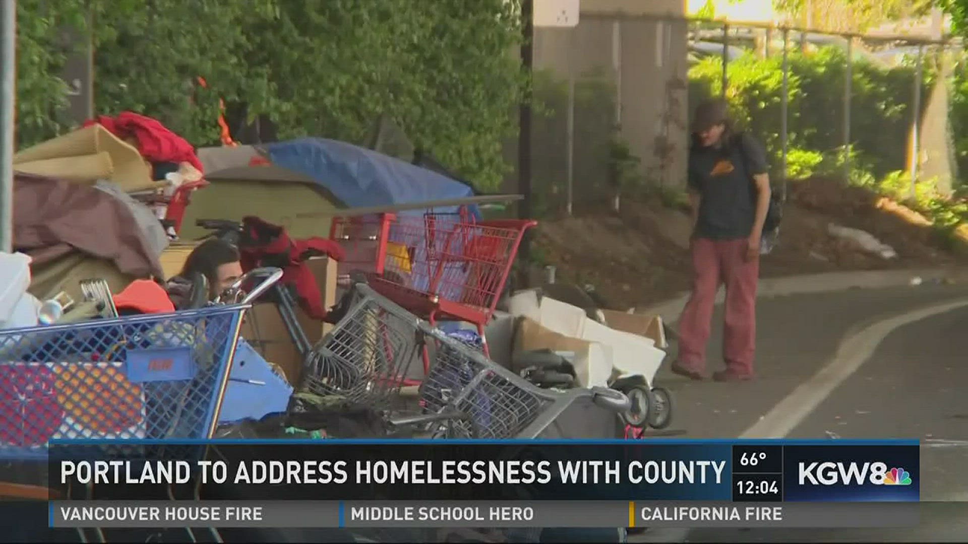 Portland to address homelessness with county | kgw.com