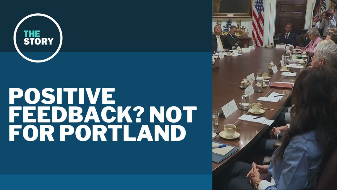 Negative Portland rhetoric flourishes at White House after Kristi Noem's Portland visit | kgw.com