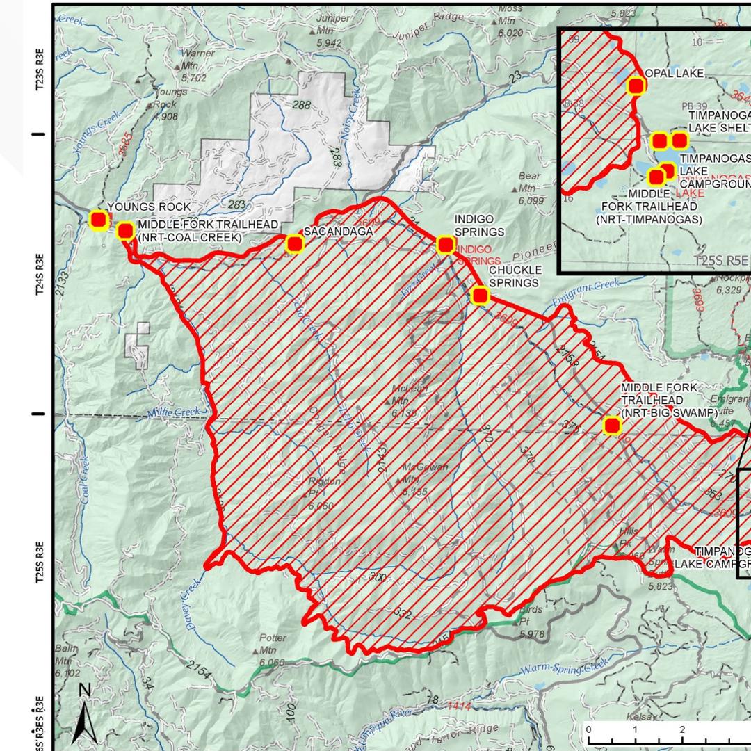 Emigrant Fire grows to 21,000 acres, 0% containment | kgw.com