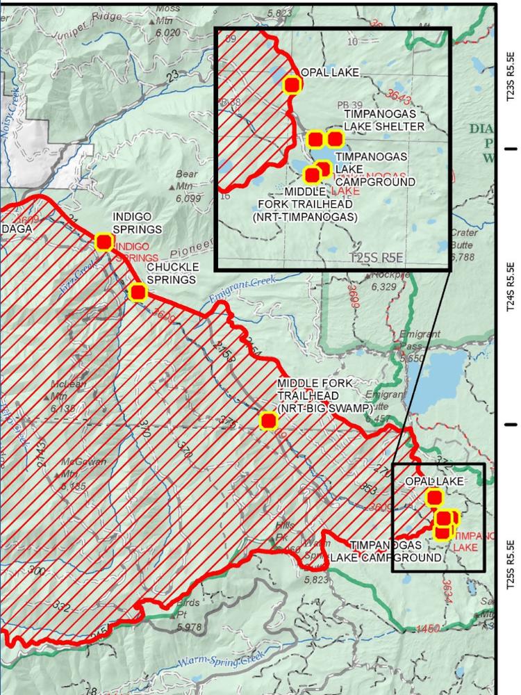 Emigrant Fire grows to 21,000 acres, 0% containment | kgw.com