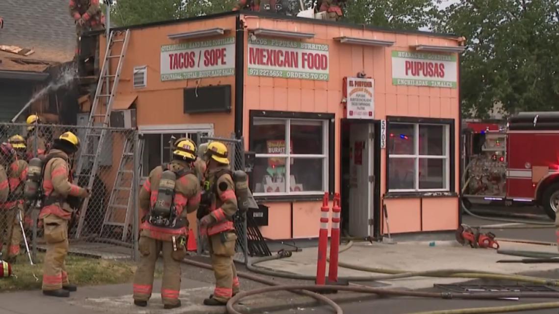 Southeast Portland taqueria severely damaged in Wednesday morning fire ...