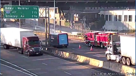 Grass fire reportedly sparked by homeless camp cooking fire, PF&R says ...
