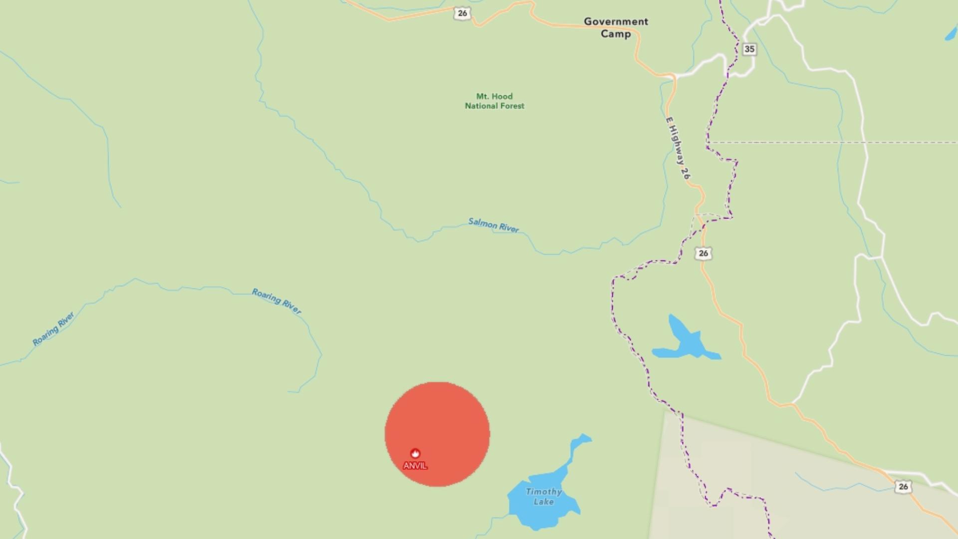 Level 3 evacuations ordered for wildfire near Timothy Lake | kgw.com
