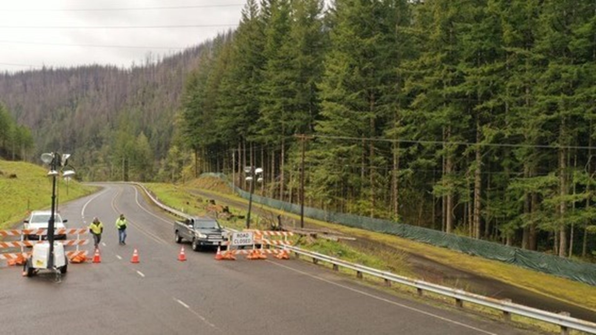 Highway 224 reopens east of Estacada for first time since 2020 wildfire ...
