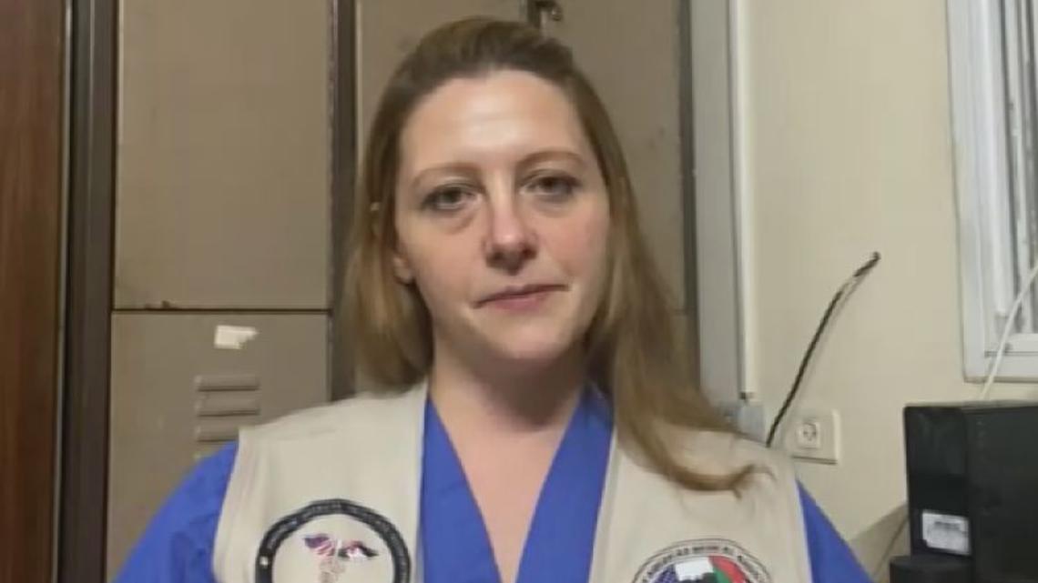 Portland nurse volunteering stuck in Rafah amid Israel-Hamas war | kgw.com