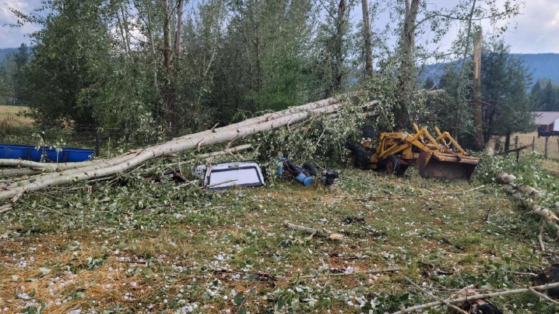 Hail storm wreaks havoc on parts of Eastern Oregon | kgw.com