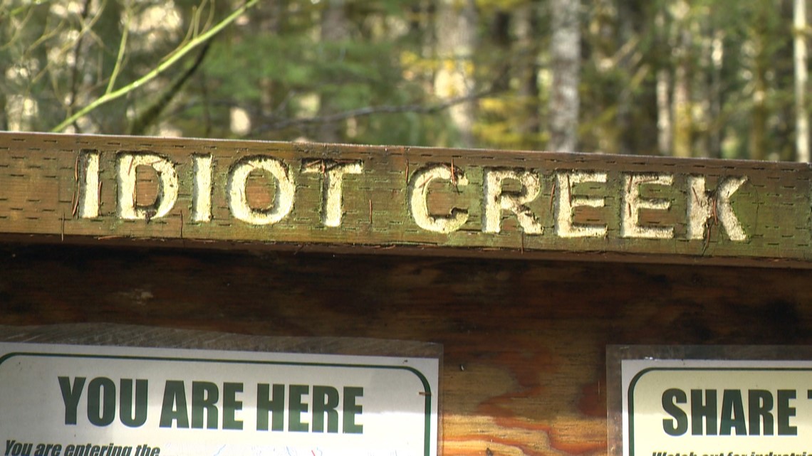 What's in a name? How Idiot Creek was named | kgw.com
