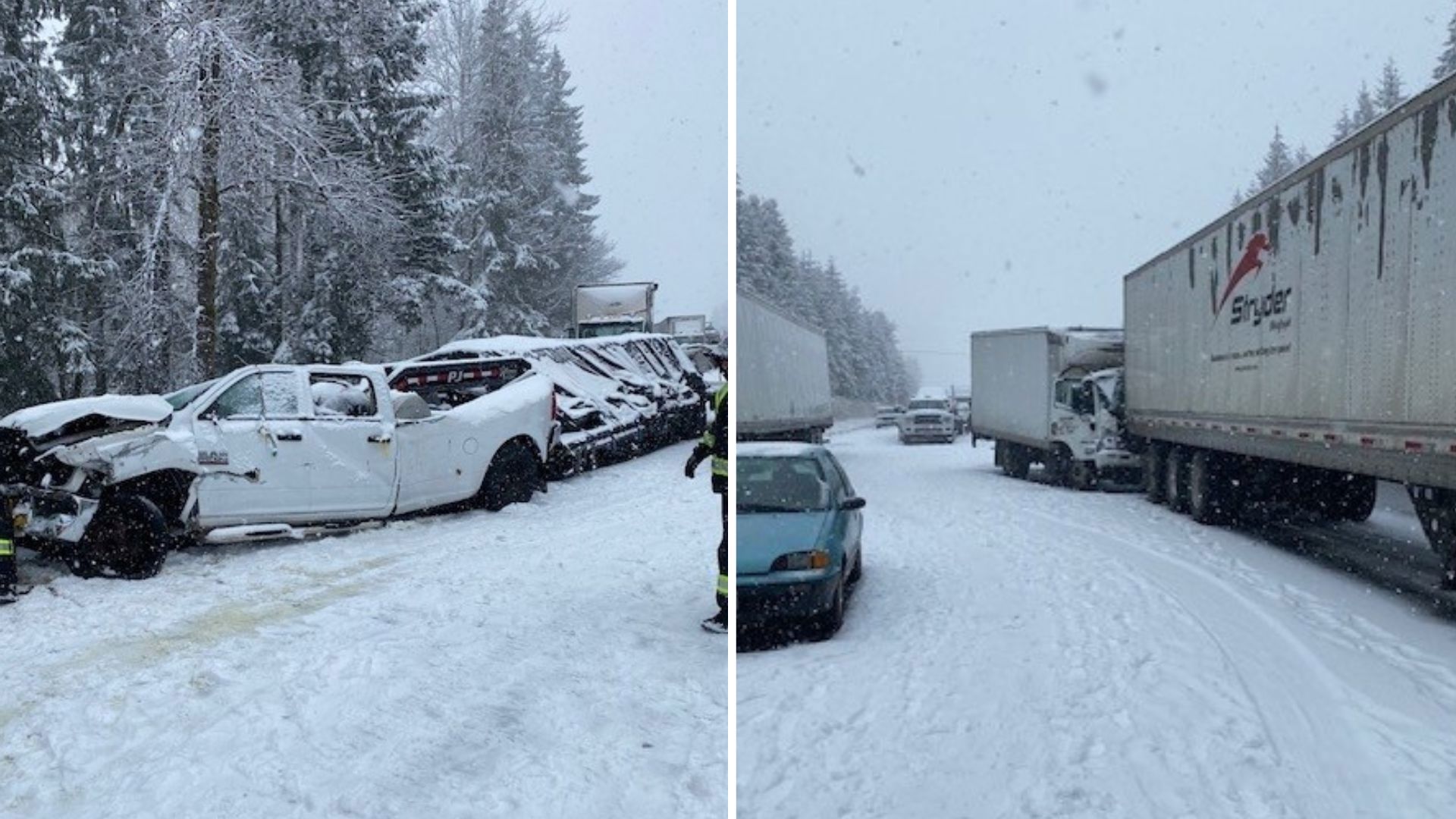 Road closures: Major crashes reported in Portland metro snowstorm | kgw.com
