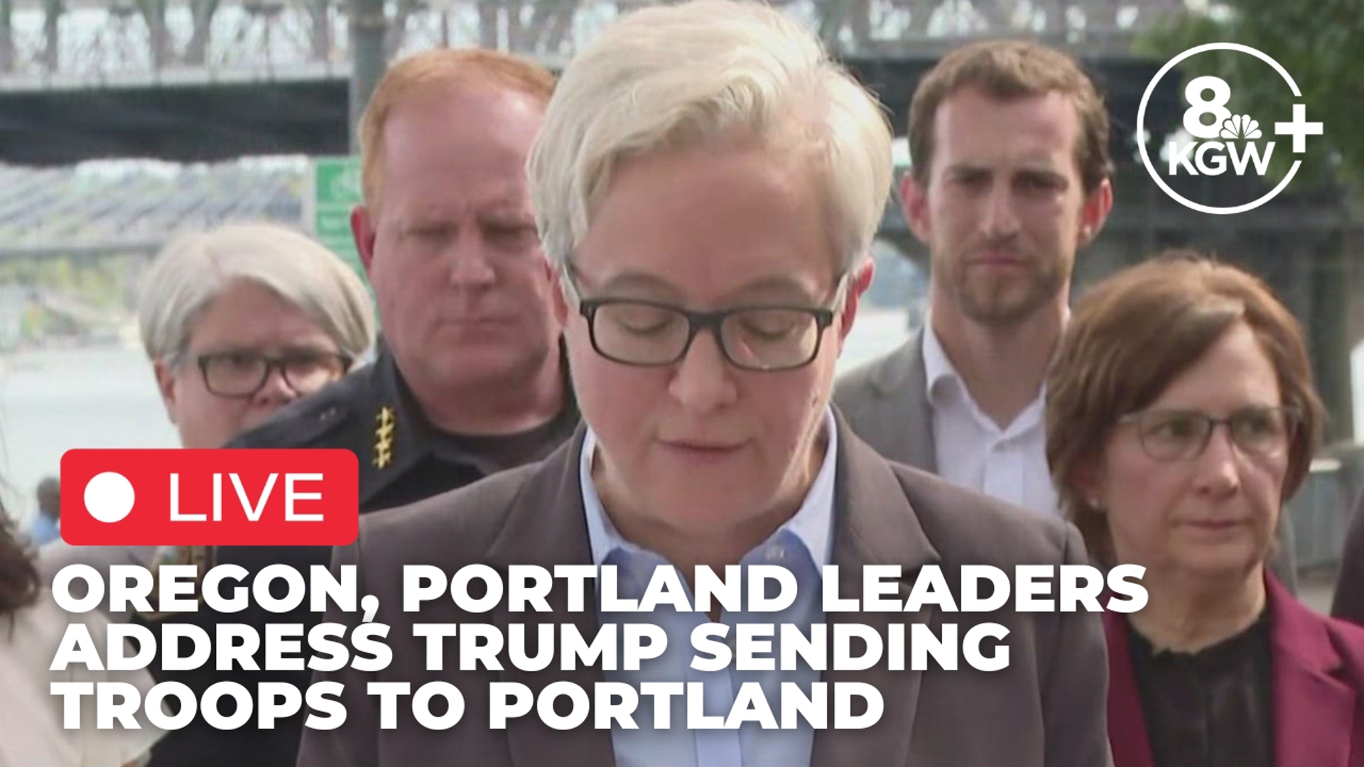 Oregon governor, Portland mayor and local leaders respond to Trump ...