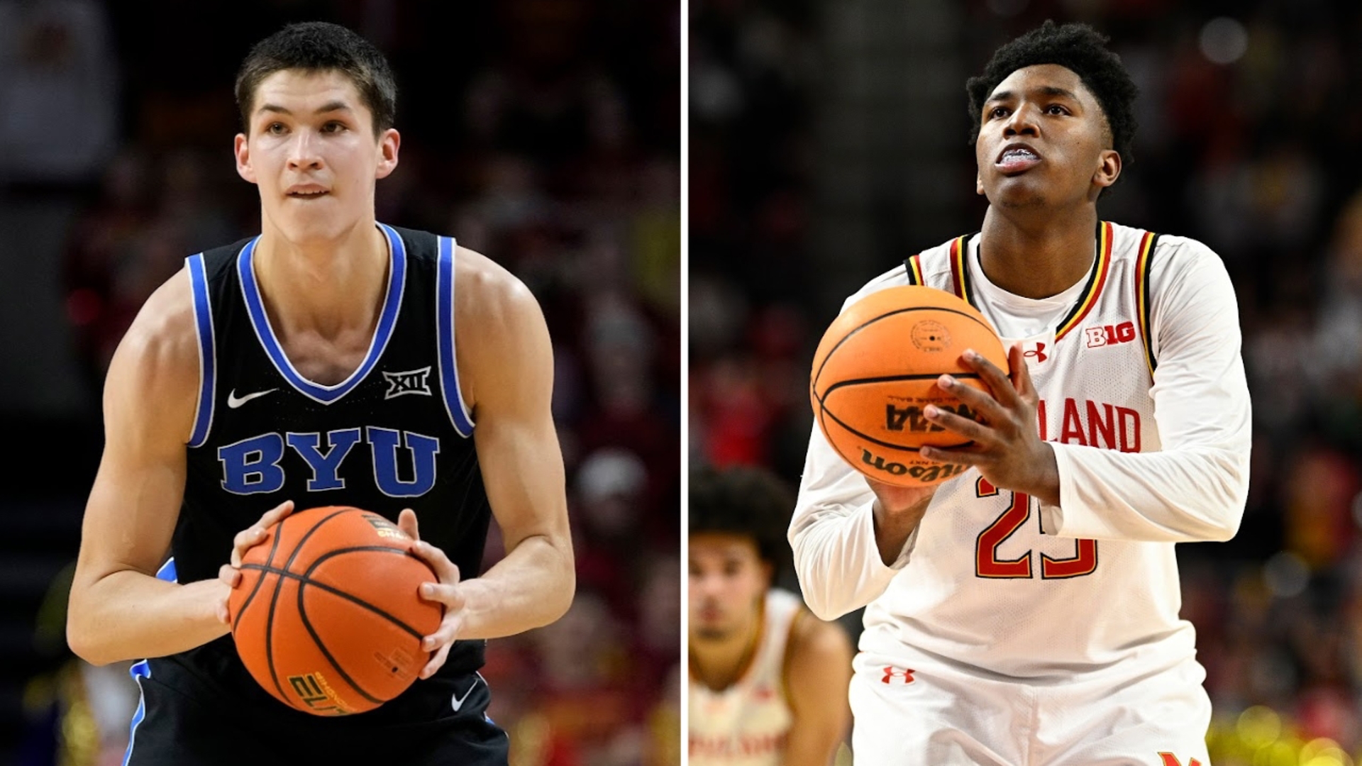 Blazers bring in BYU's Demin, Maryland's Queen for private draft ...