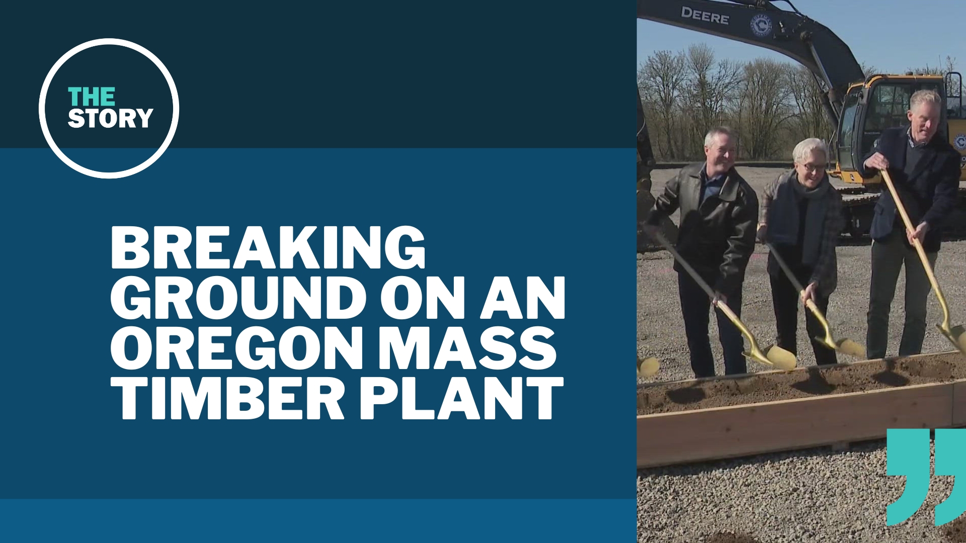 Mass timber plant breaks ground near Albany | kgw.com