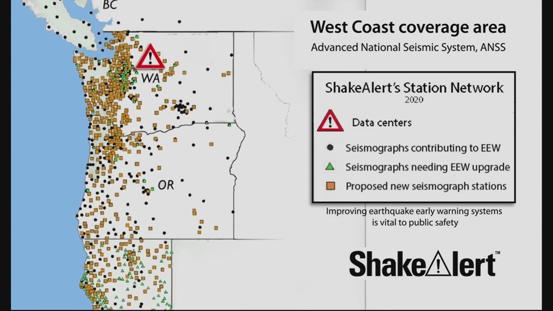 3rd anniversary of ShakeAlert earthquake warning system | kgw.com