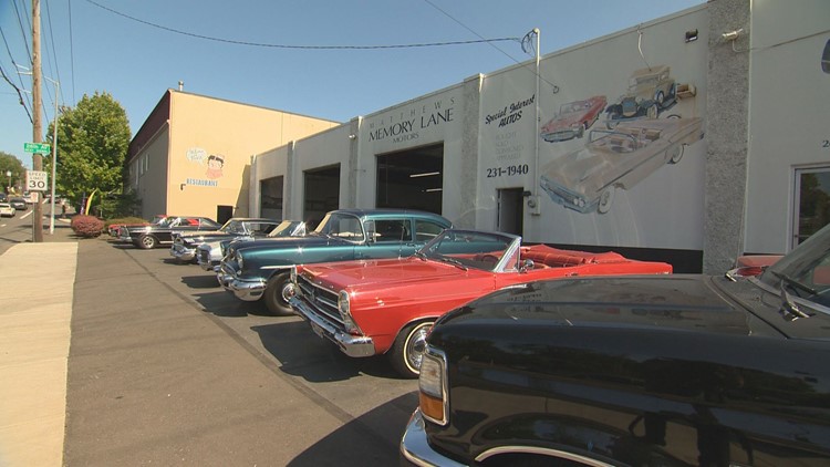 Southeast Portland business keeps the love of classic cars alive | kgw.com