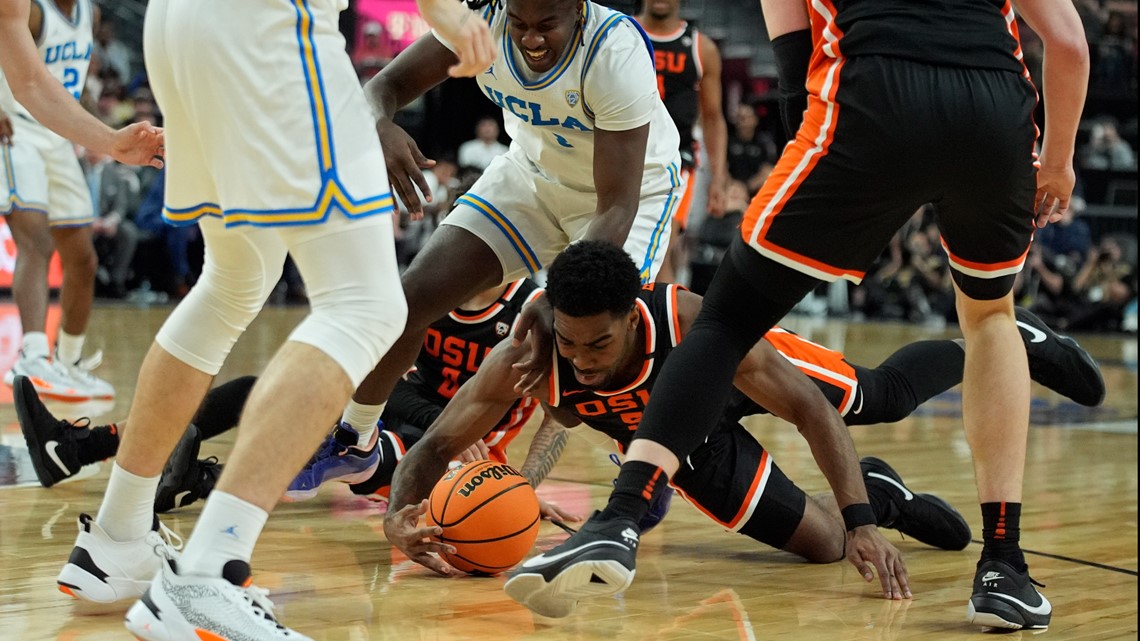 UCLA men beat Oregon State in Pac-12 tournament's first round | kgw.com