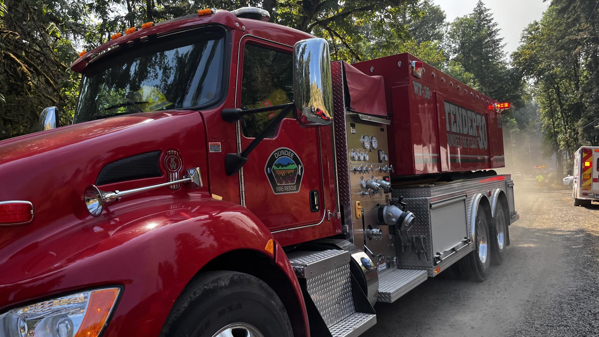 Lee Falls Fire near Hagg Lake forces Level 3 (Go Now) evacuations | kgw.com