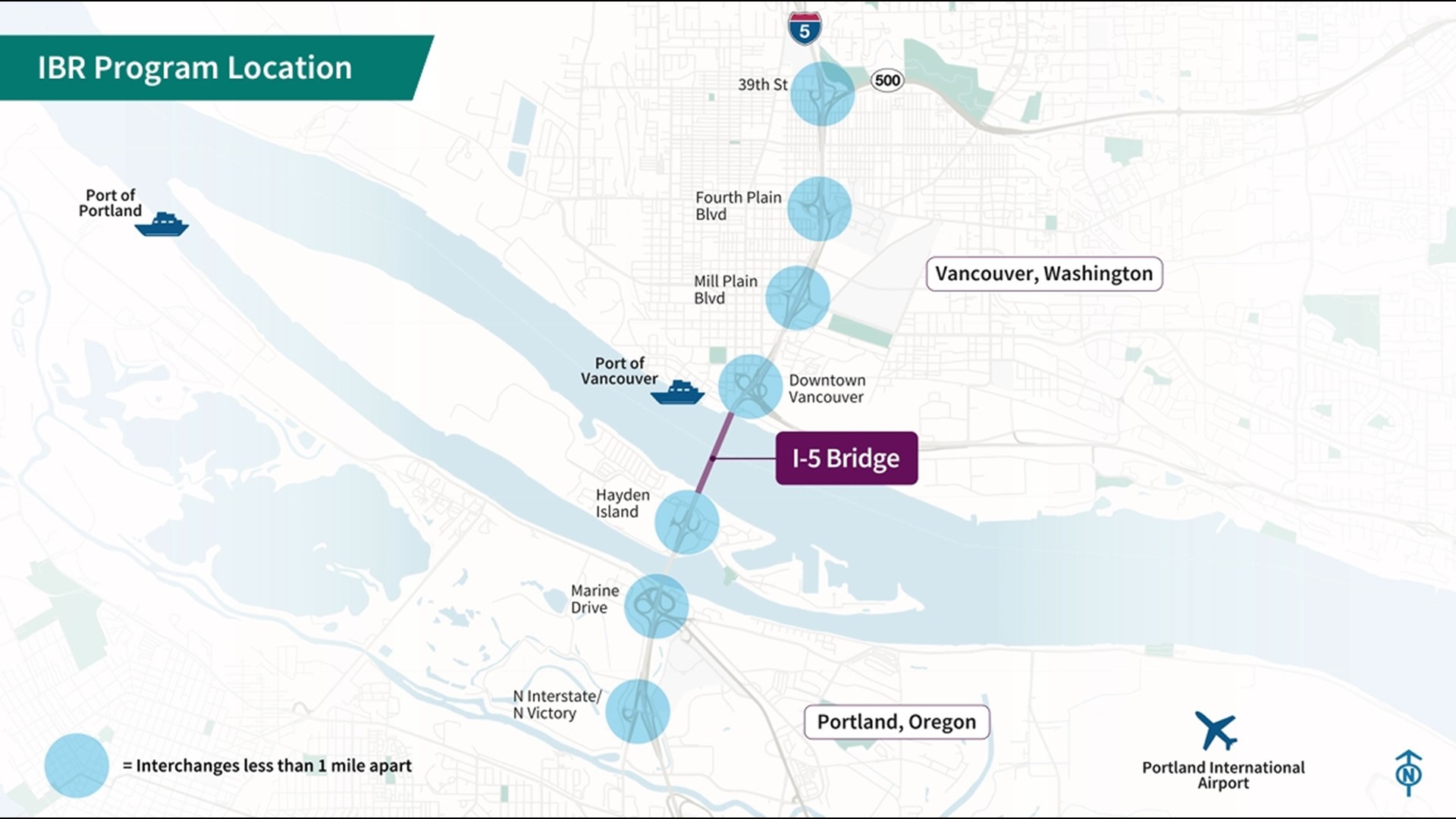 New videos show freeway upgrades for Interstate Bridge project | kgw.com