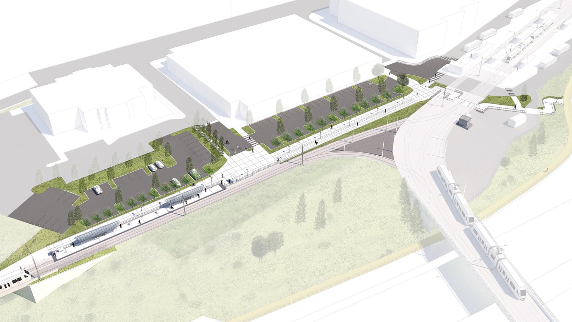 Gateway Transit Center reopens after Better Red construction | kgw.com