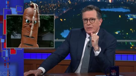 Portland Bangers mascot roasted on 'Late Show' with Stephen Colbert ...