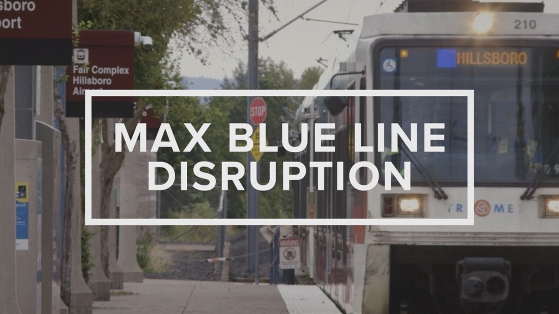 MAX Blue Line Disruption in Hillsboro, Nov. 12-19 | kgw.com