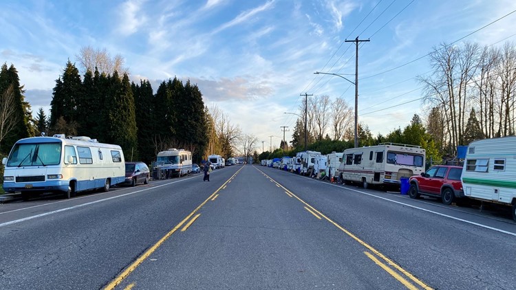 Portland's first homeless RV park struggling to attract residents | kgw.com